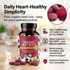 organic beet root for improved circulation