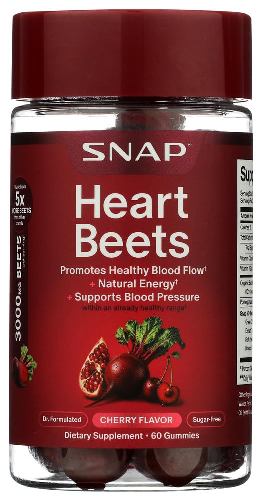 organic beet root gummies for heart health