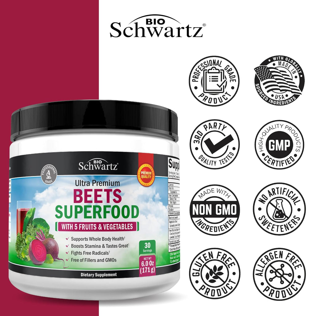 organic beet root powder benefits
