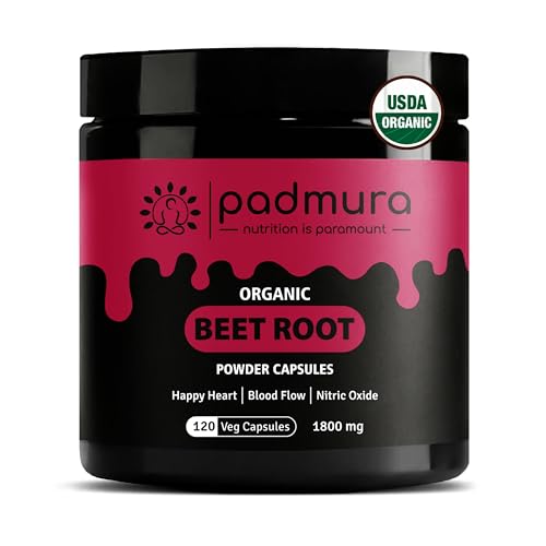 Organic beet root powder capsules