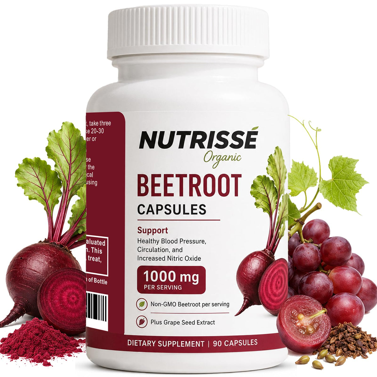 Organic beet root powder capsules