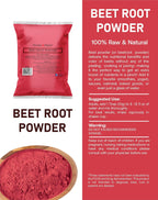 organic beet root powder for energy