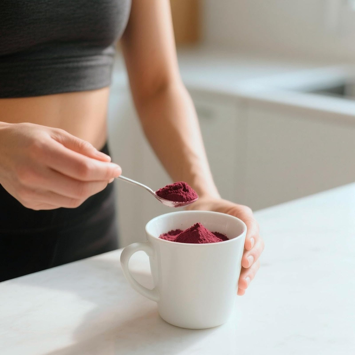 Organic beet root powder for energy