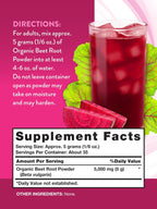 organic beet root powder for smoothies