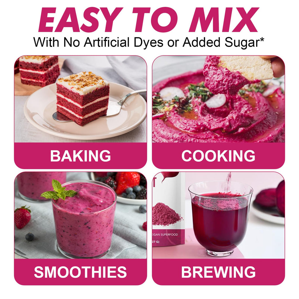 organic beet root powder for smoothies