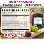 Organic beet root powder for smoothies