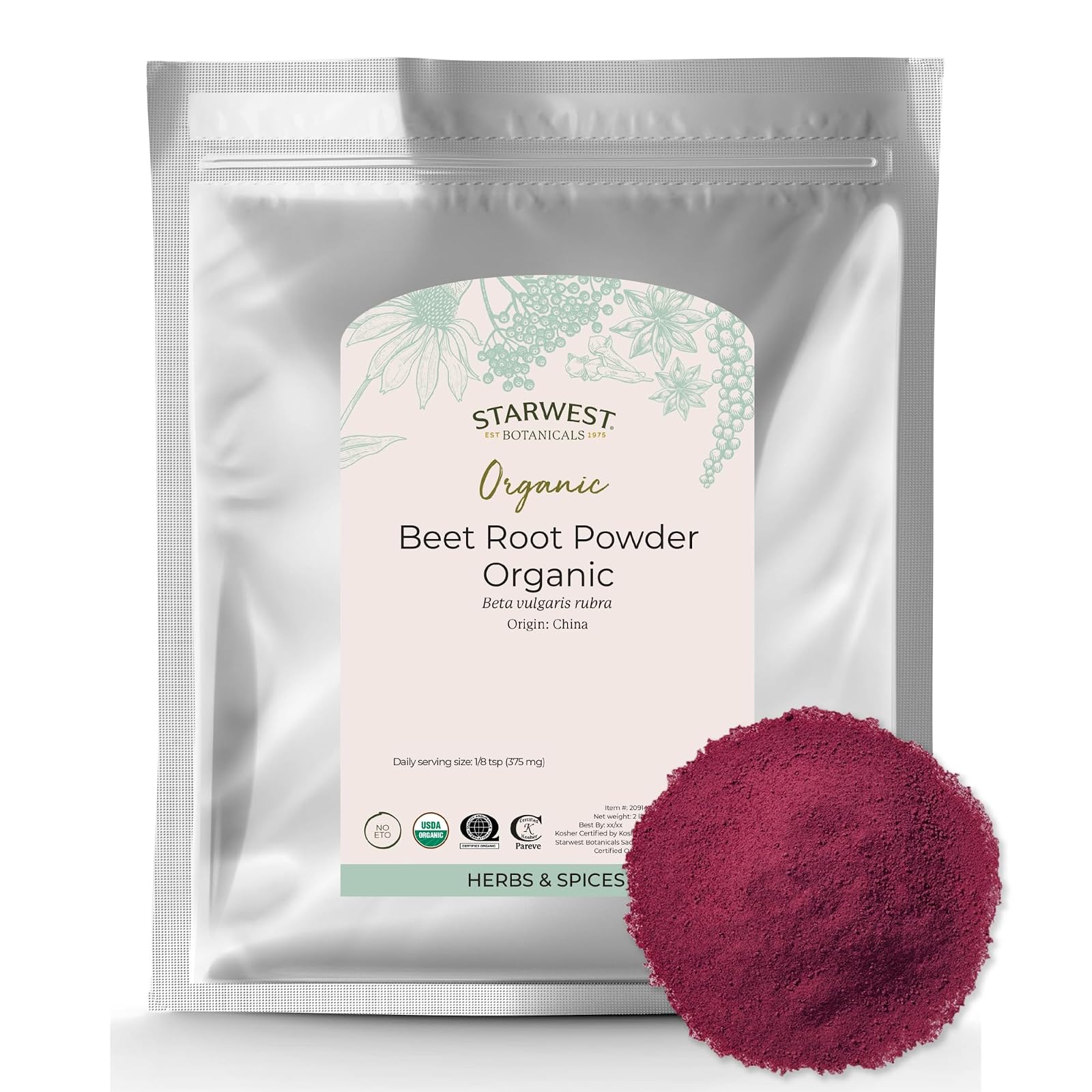 organic beet root powder for smoothies