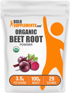 organic beet root powder supplement
