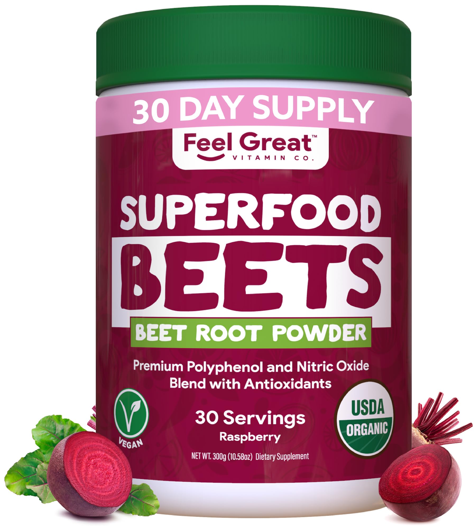 organic beet root powder supplement