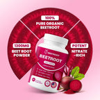 organic beet root powder supplement
