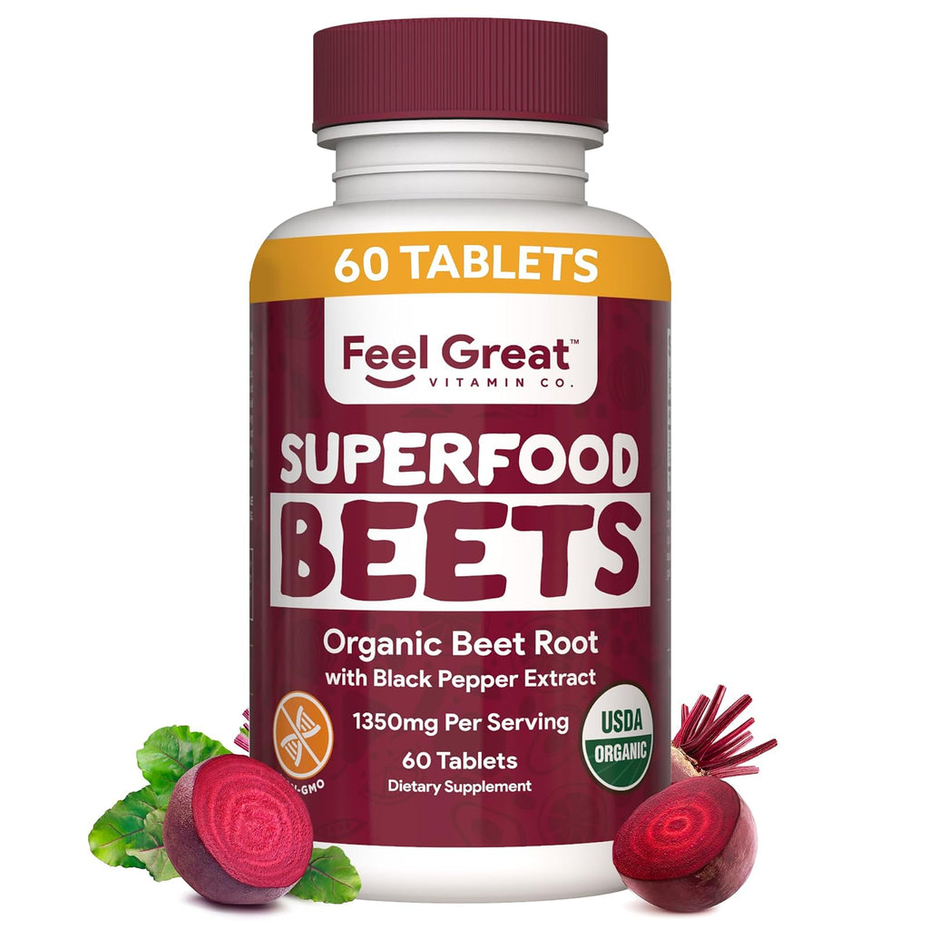 organic beet root powder supplement