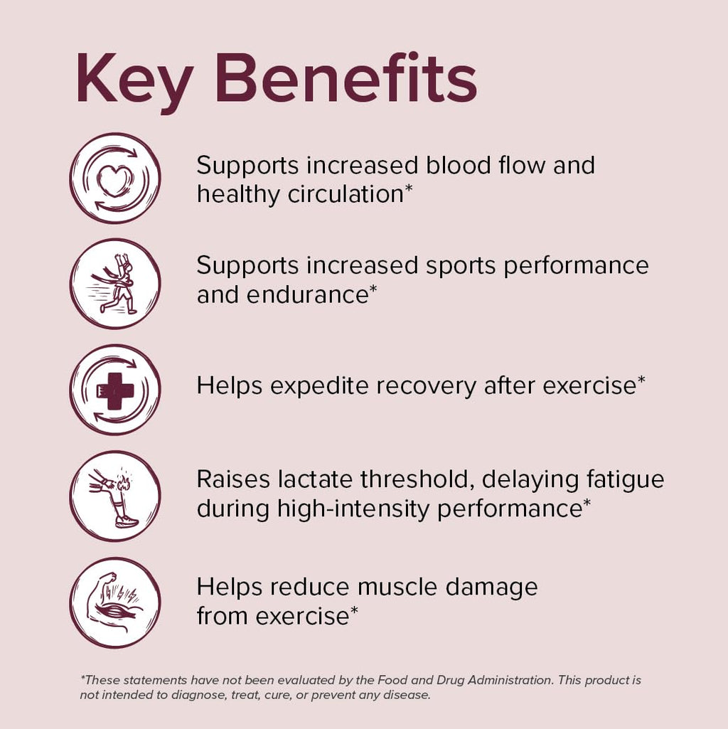 Organic beet root powder supplement