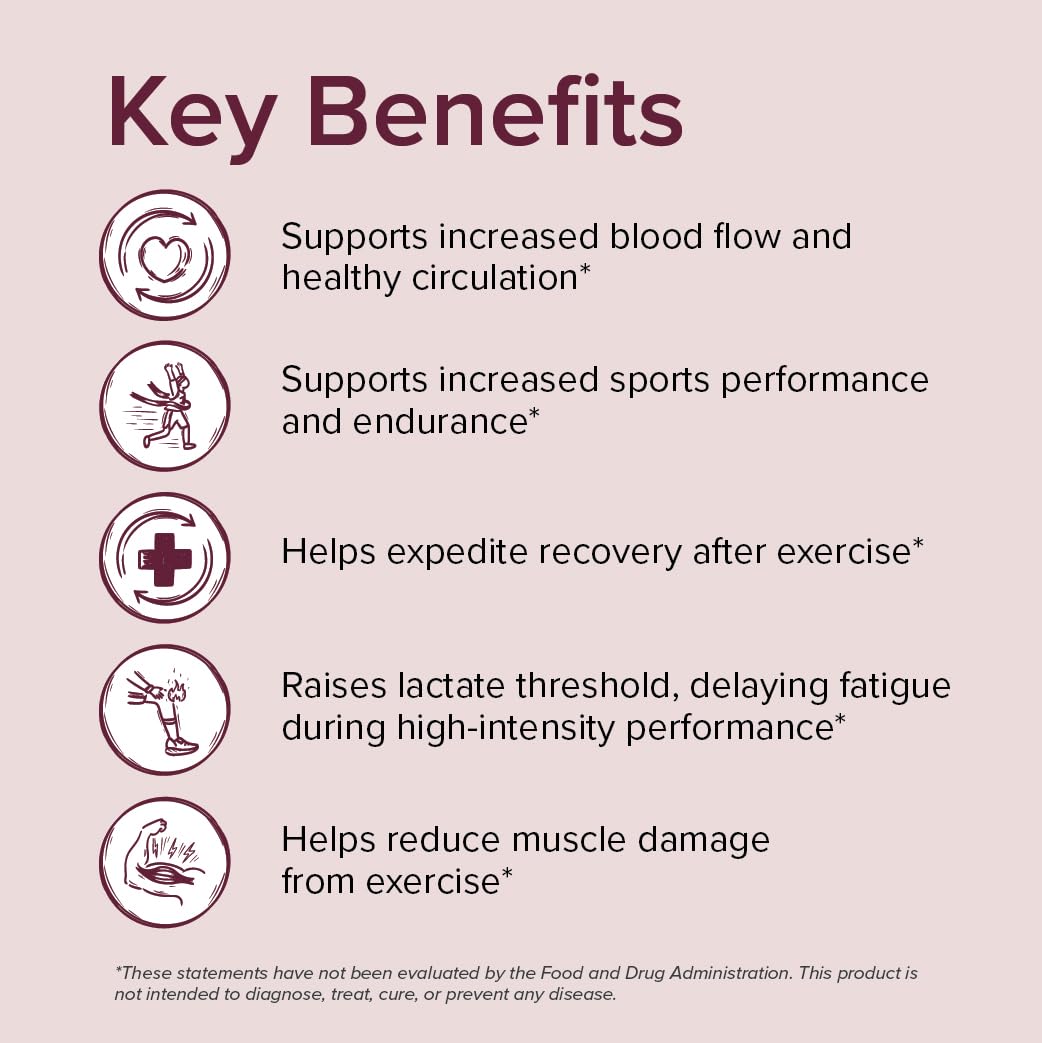 Organic beet root powder supplement