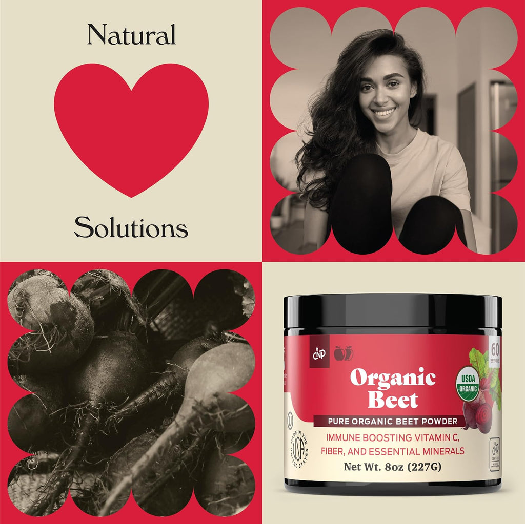 Organic beet root powder with biotin benefits