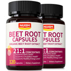 organic beet root pre-workout capsules