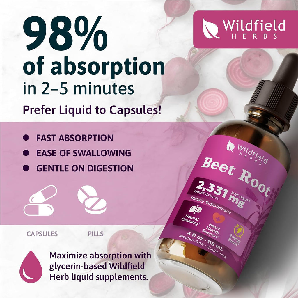 organic beet root supplement for wellness