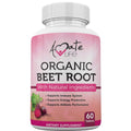 organic beet root supplement tablets