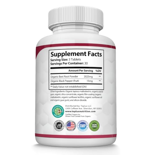 organic beet root tablets for wellness
