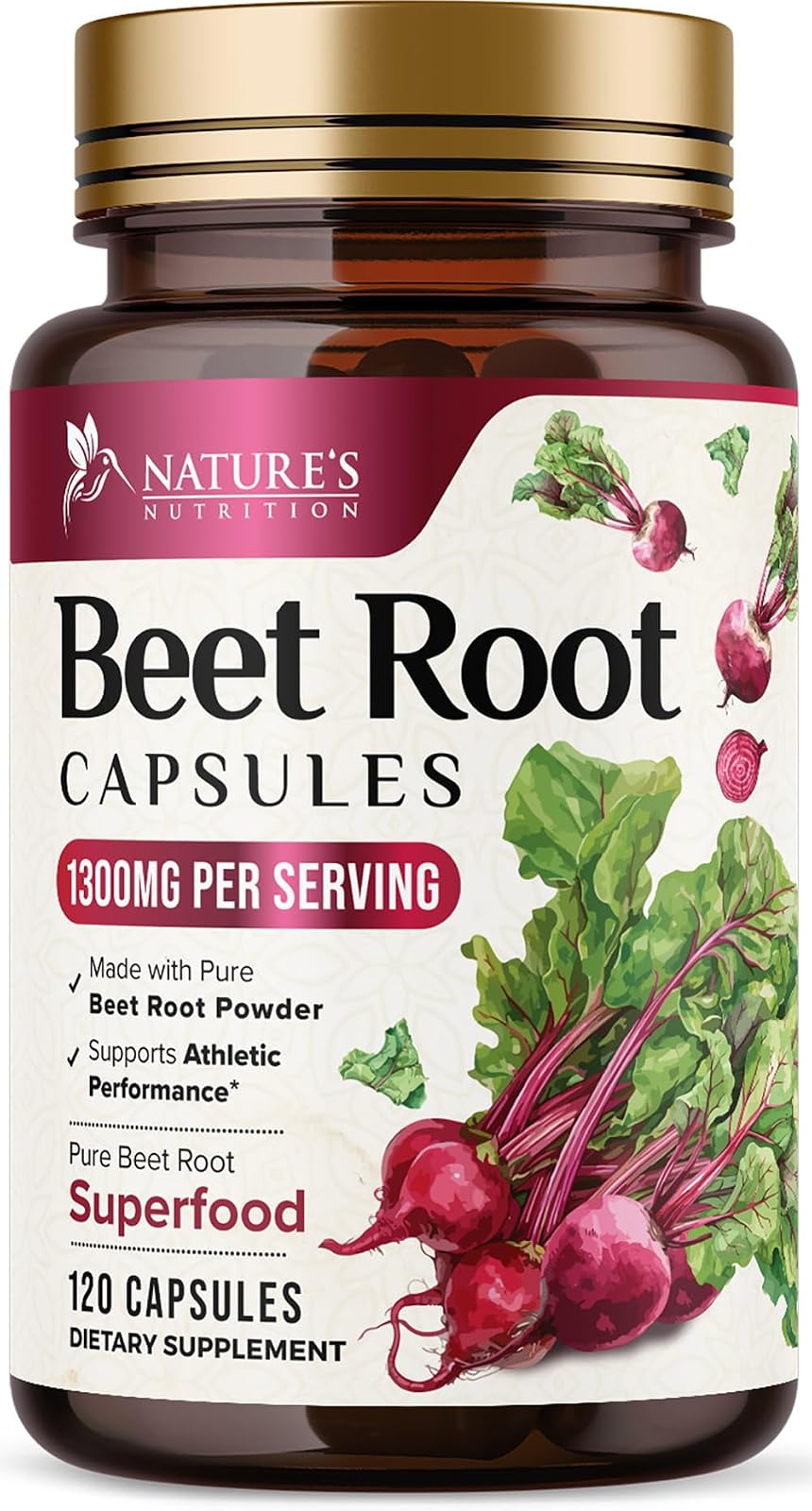 organic beet root veggie capsules