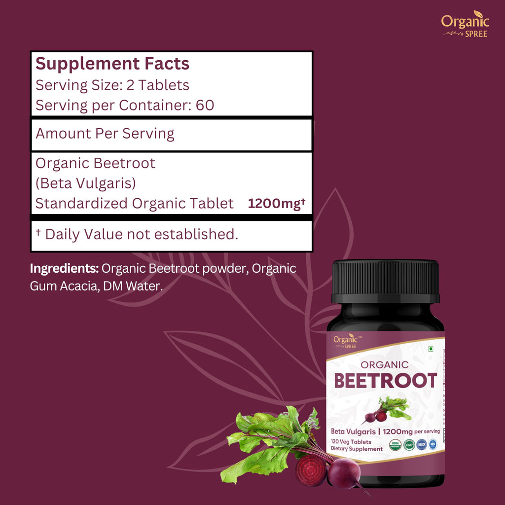 organic beetroot for health benefits