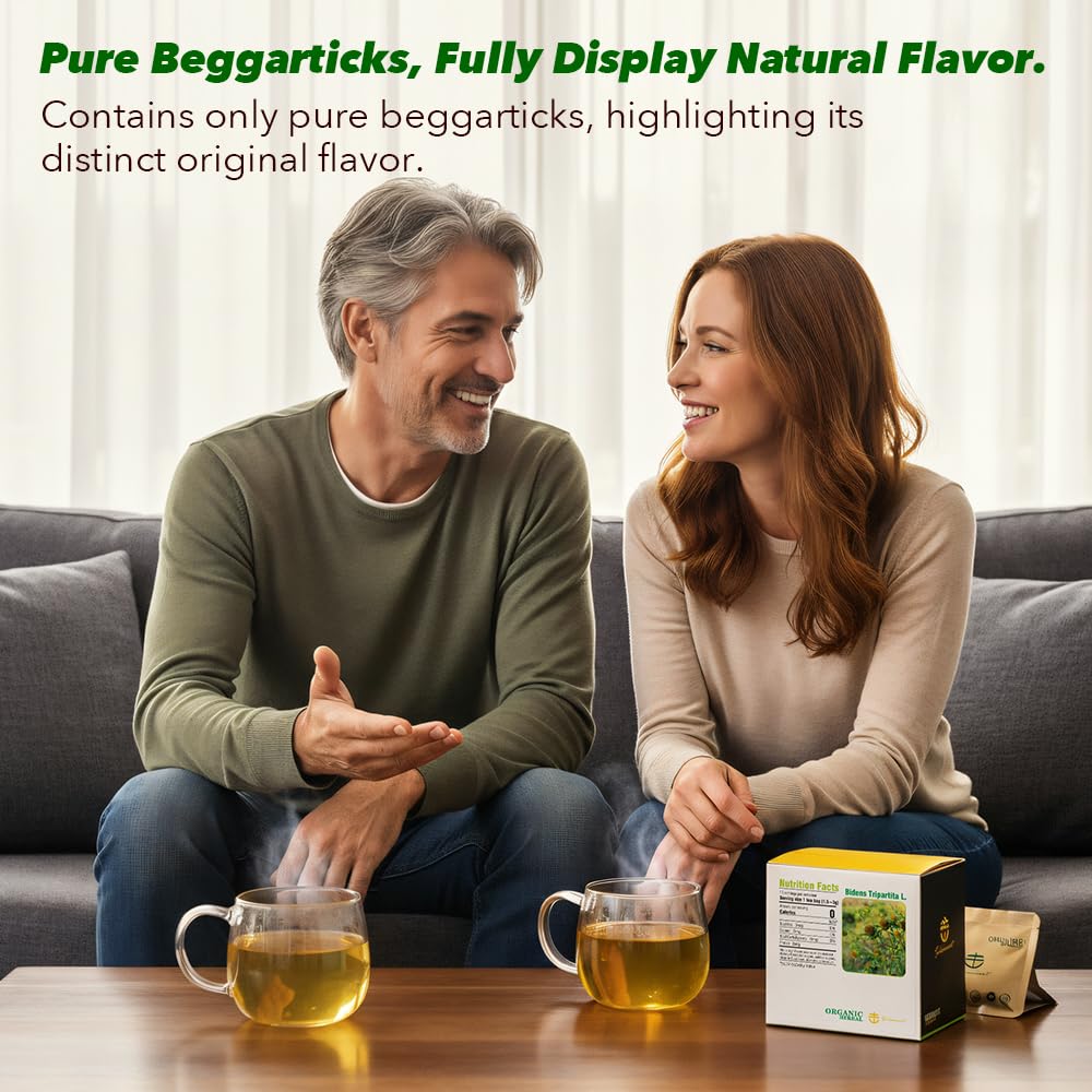 organic Beggarticks tea for health
