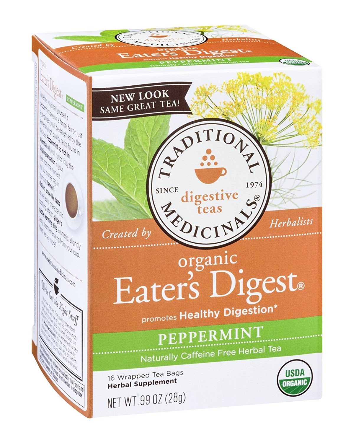 Organic Belly Comfort herbal tea bags
