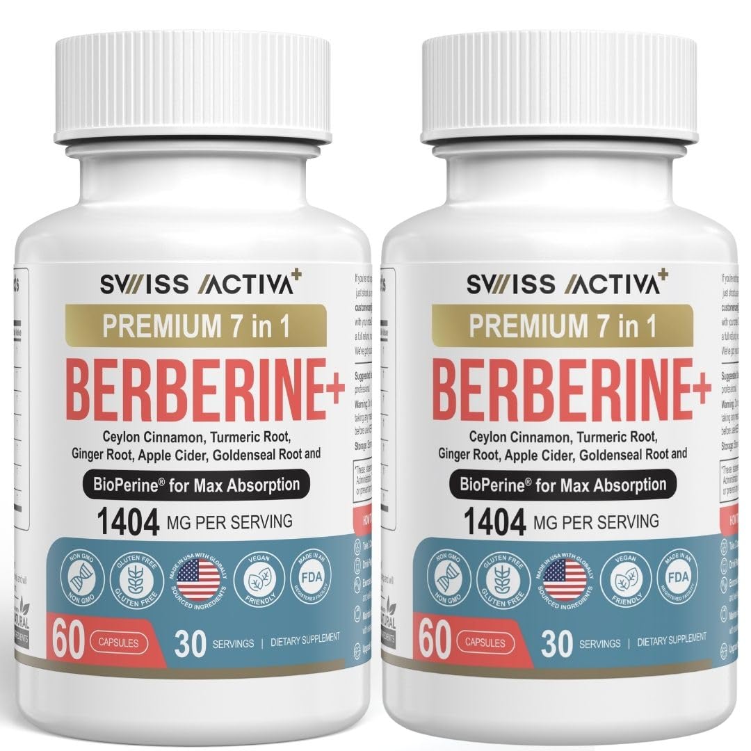 organic berberine 7-in-1 capsules