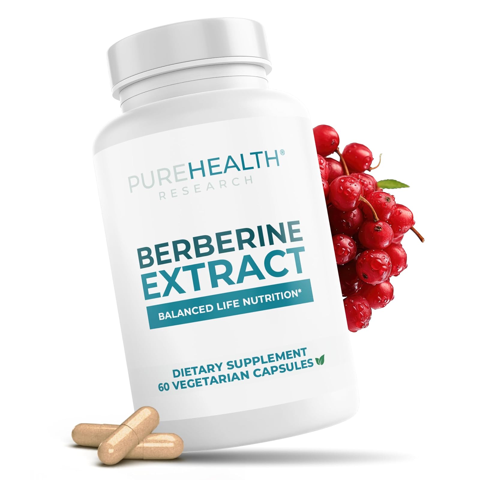 organic berberine capsules for health
