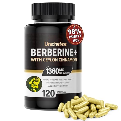 organic berberine capsules with cinnamon