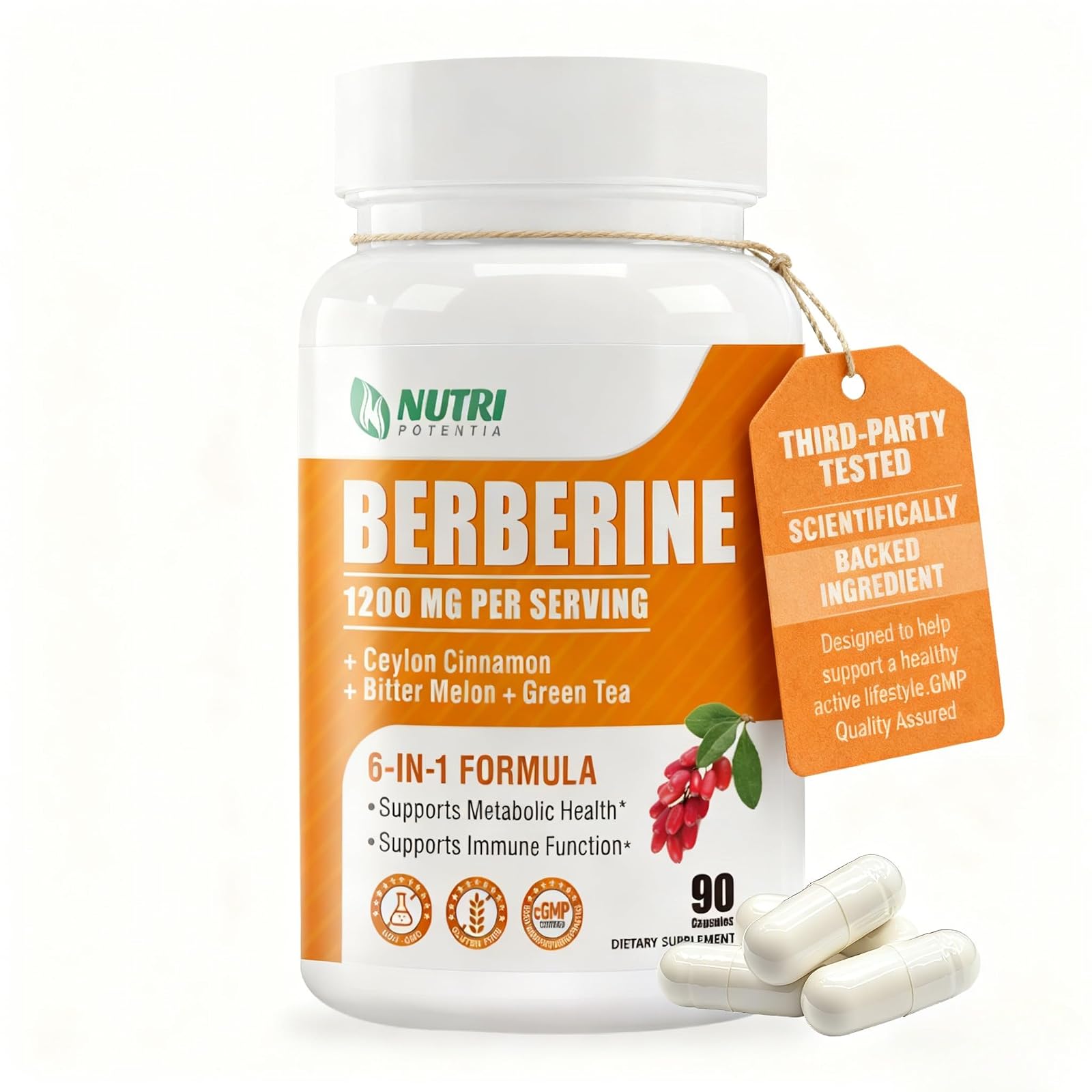 organic berberine multivitamin for men