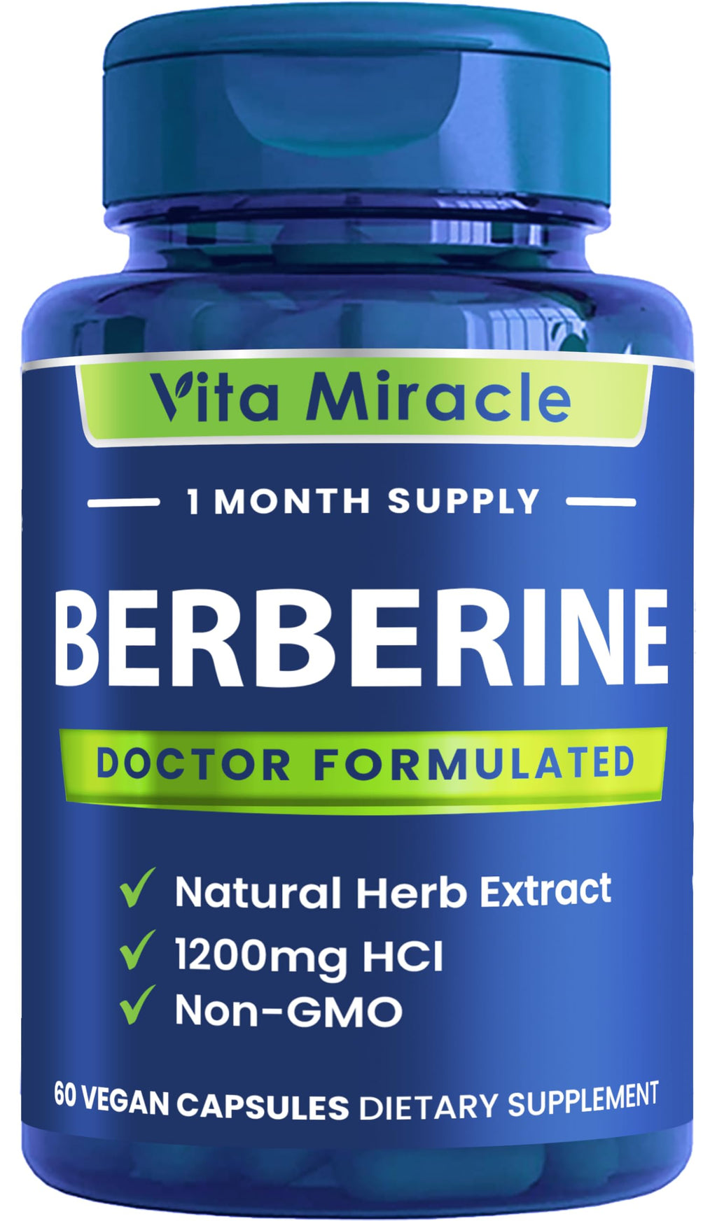 Organic berberine supplement for health