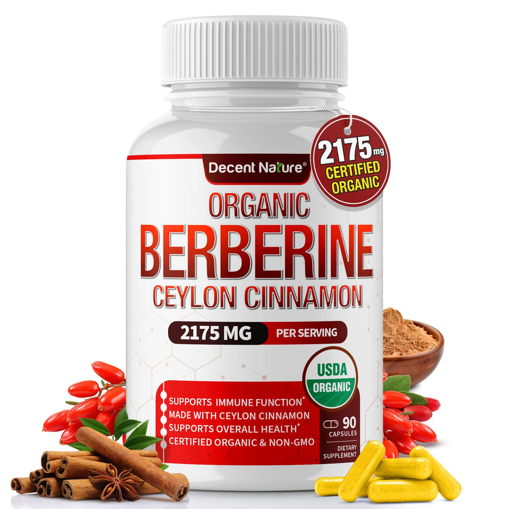 organic berberine with ceylon cinnamon