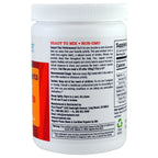 Organic berry burst pre-workout powder
