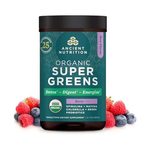 organic berry vitamin supplement blend
