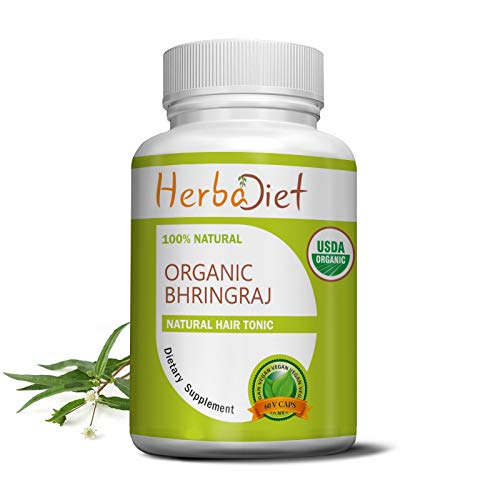 organic bhringraj leaf capsules for hair