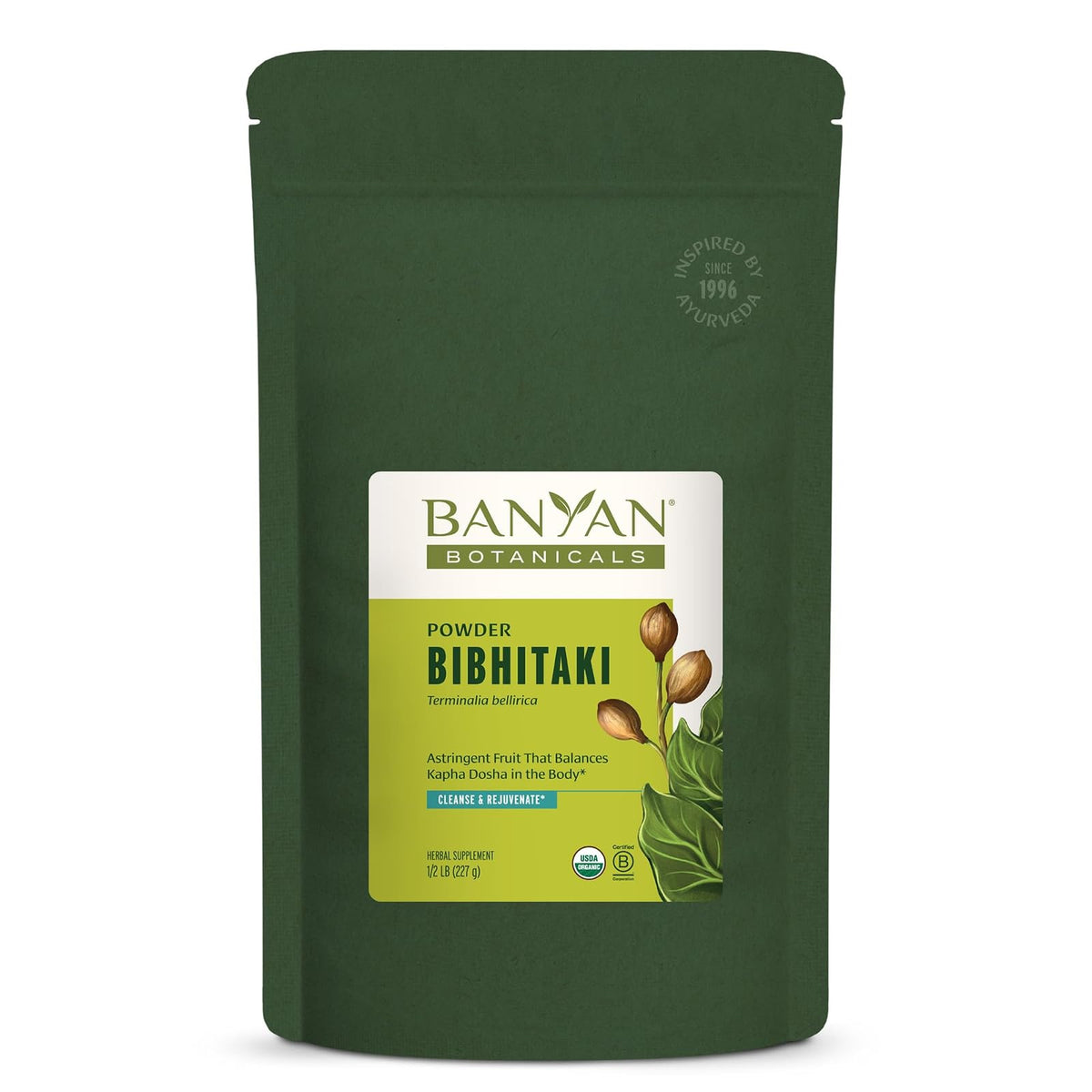organic bibhitaki powder for detox