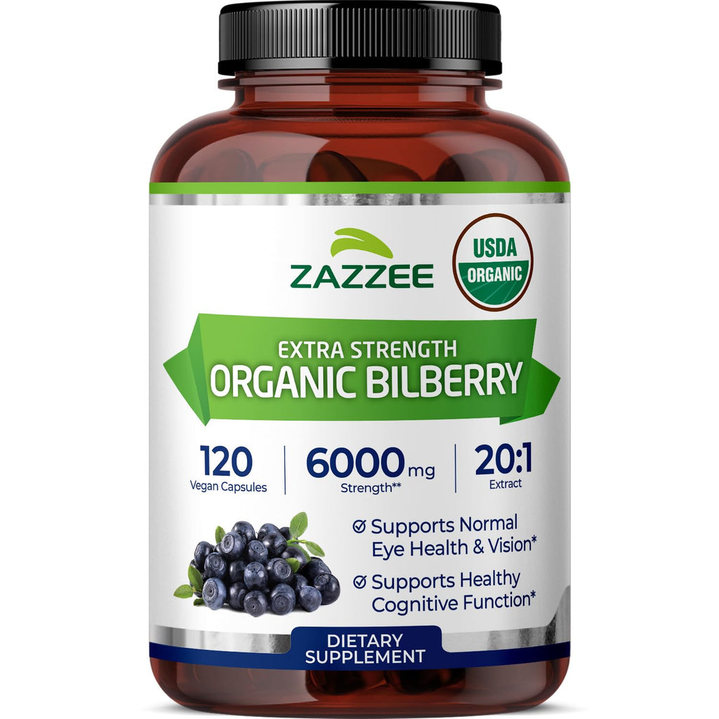 organic bilberry capsules for antioxidants