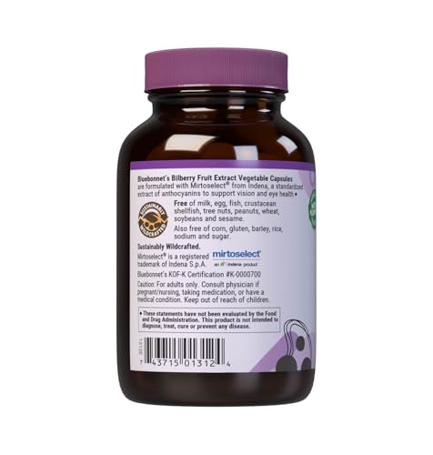 organic bilberry fruit for overall health