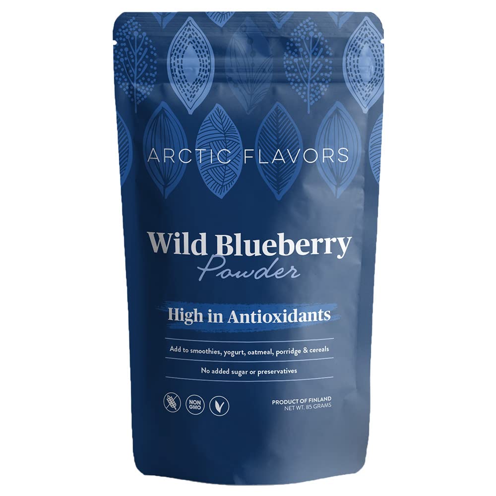 organic bilberry powder for smoothies