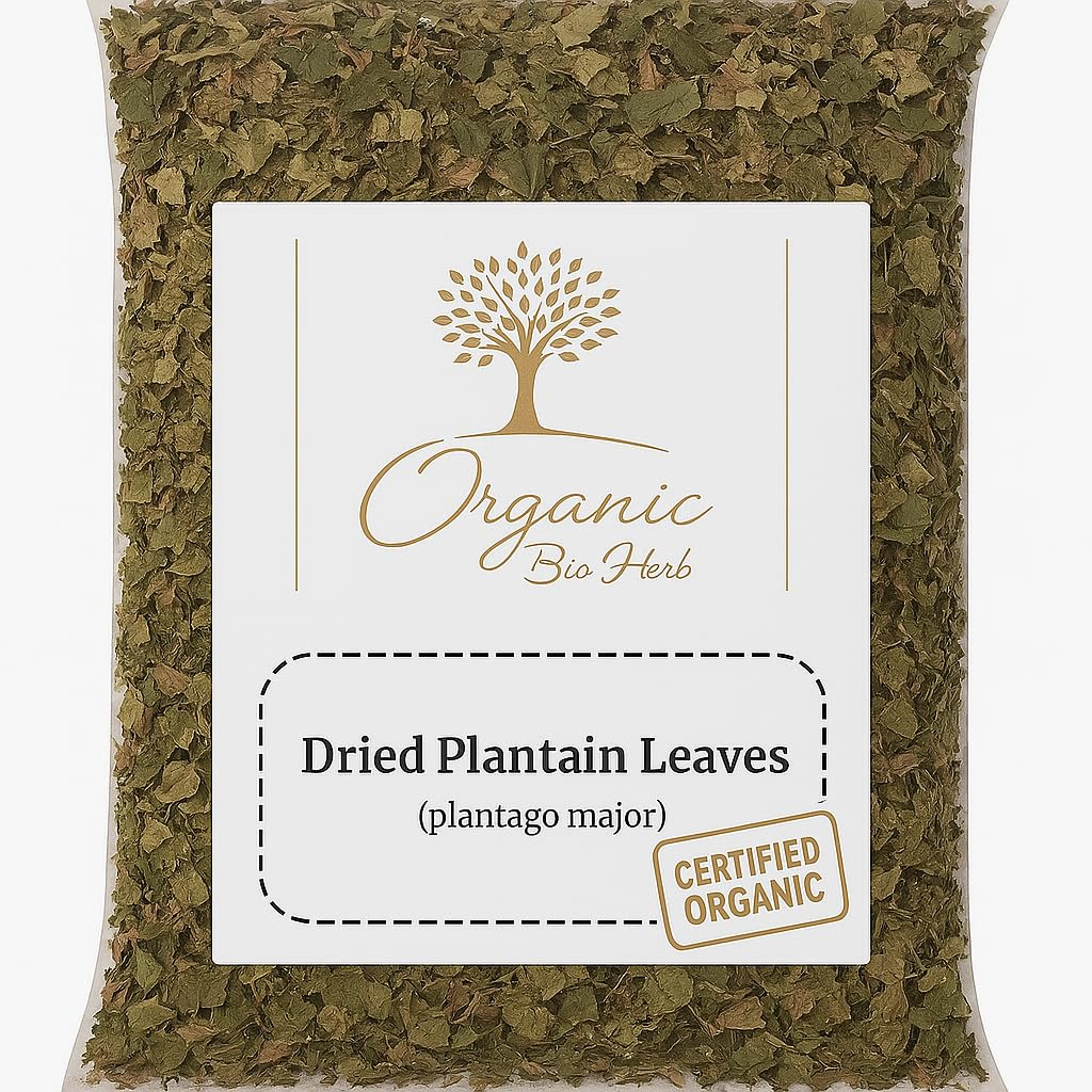 Organic Bio Herbs dried plantain leaves