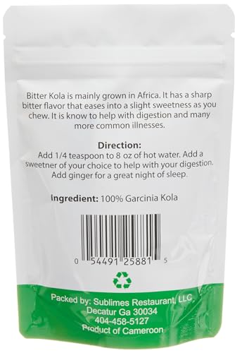 organic bitter kola for natural vitality