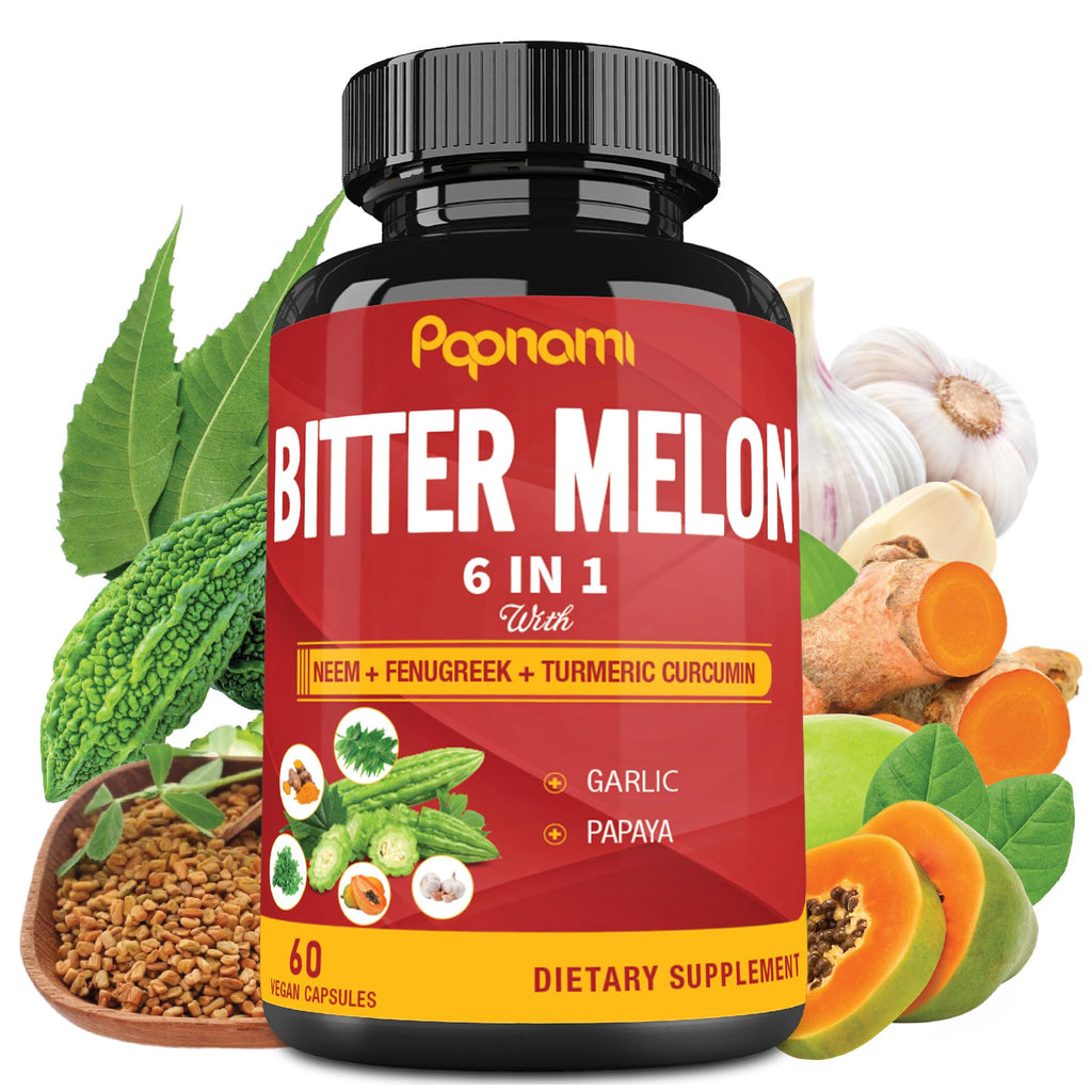 Organic bitter melon extract capsules