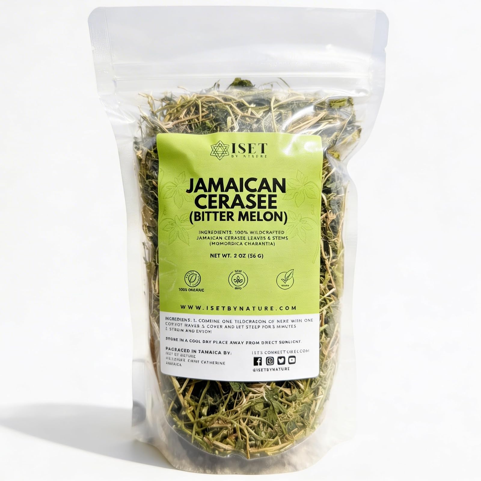 organic bitter melon herbal tea bags
