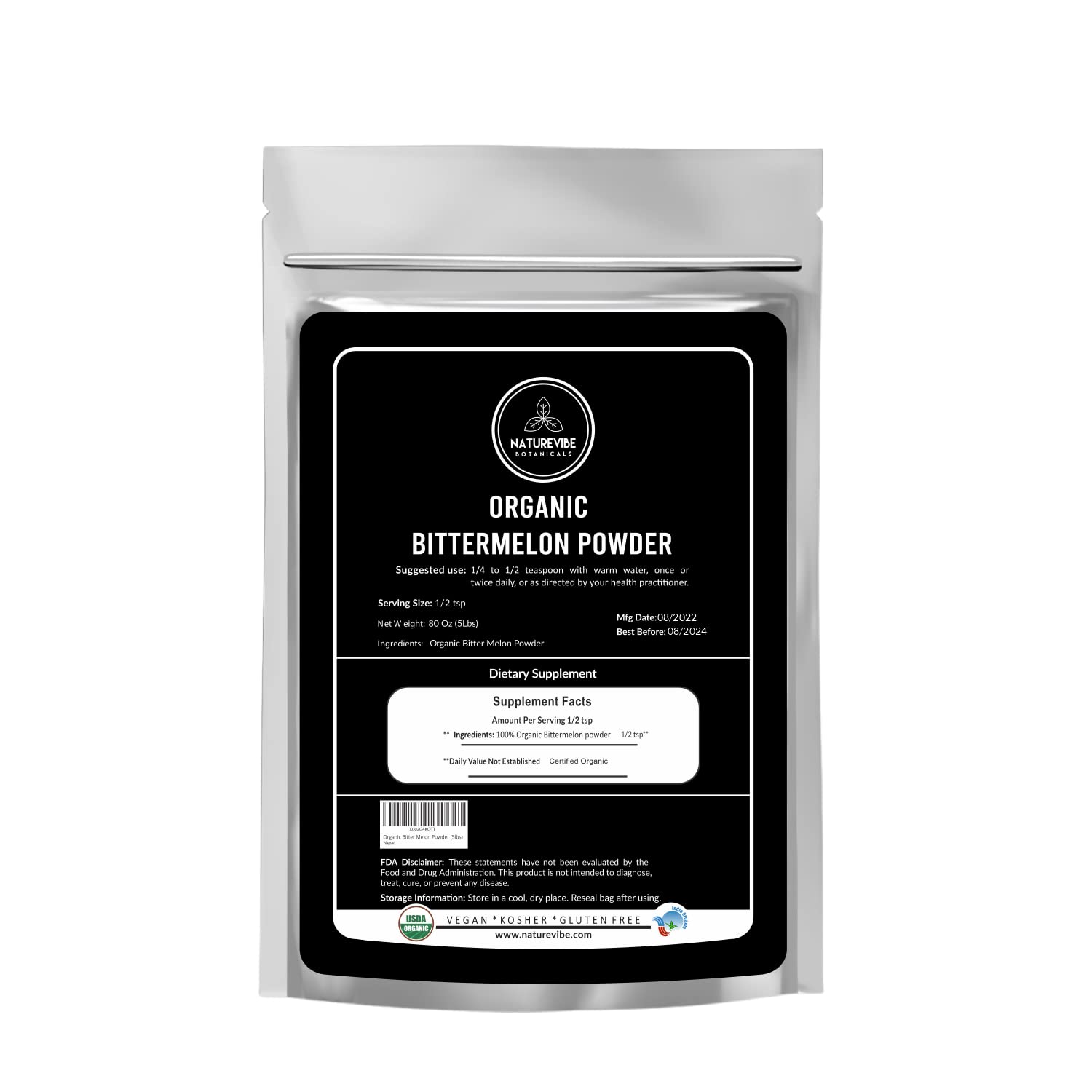 organic bitter melon powder benefits