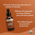 organic bitters for improved digestion