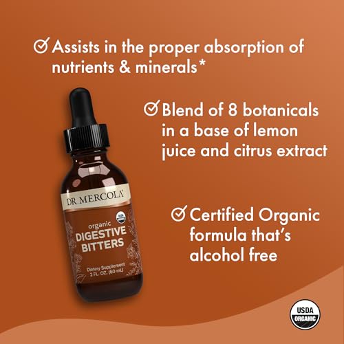 organic bitters for improved digestion