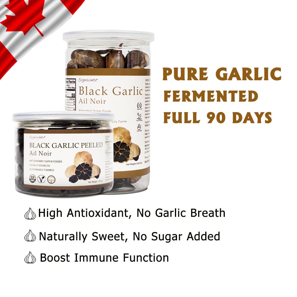 organic black garlic cloves