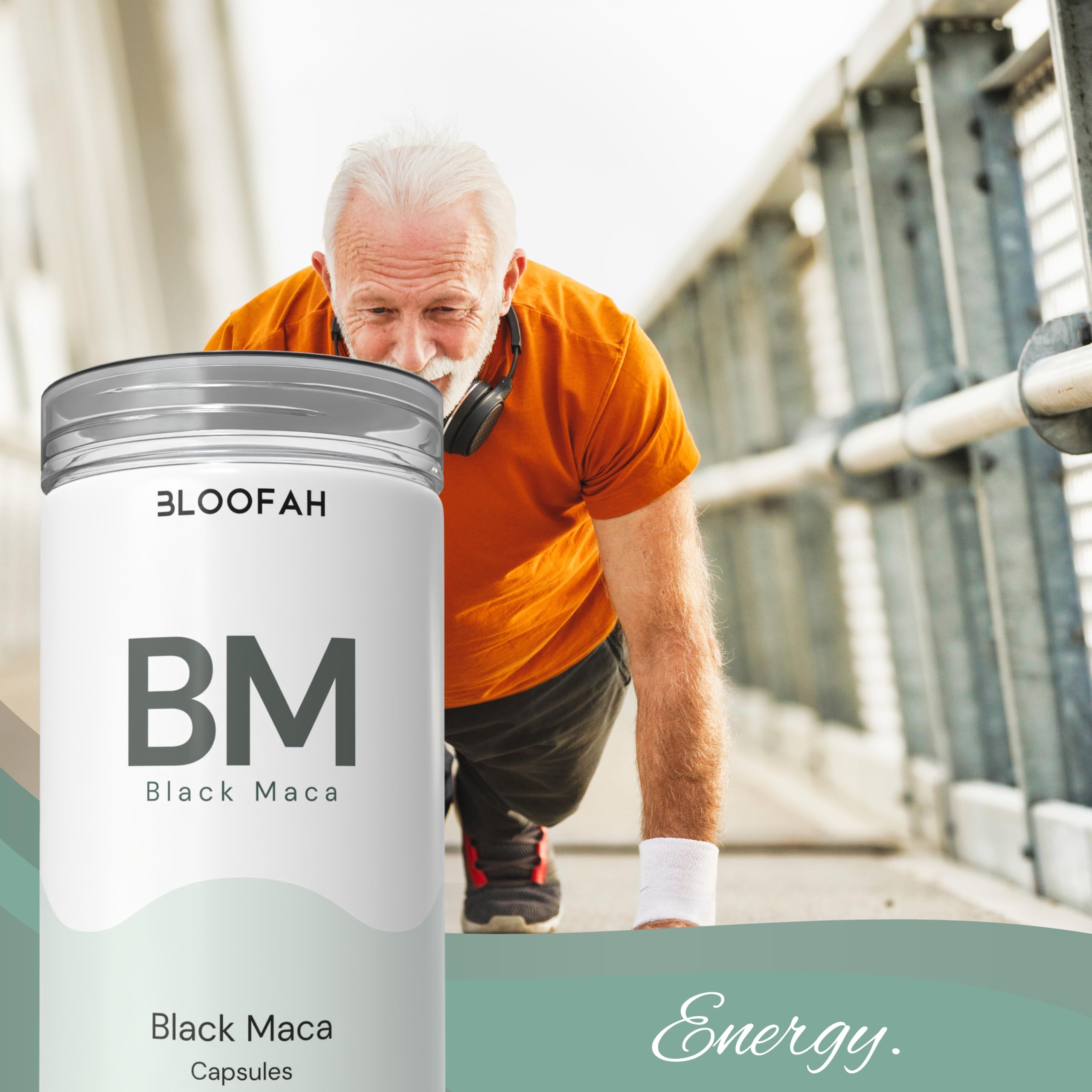 Organic black maca for overall wellness