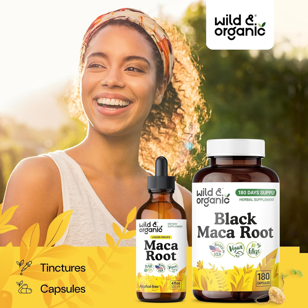Organic Black Maca for seniors