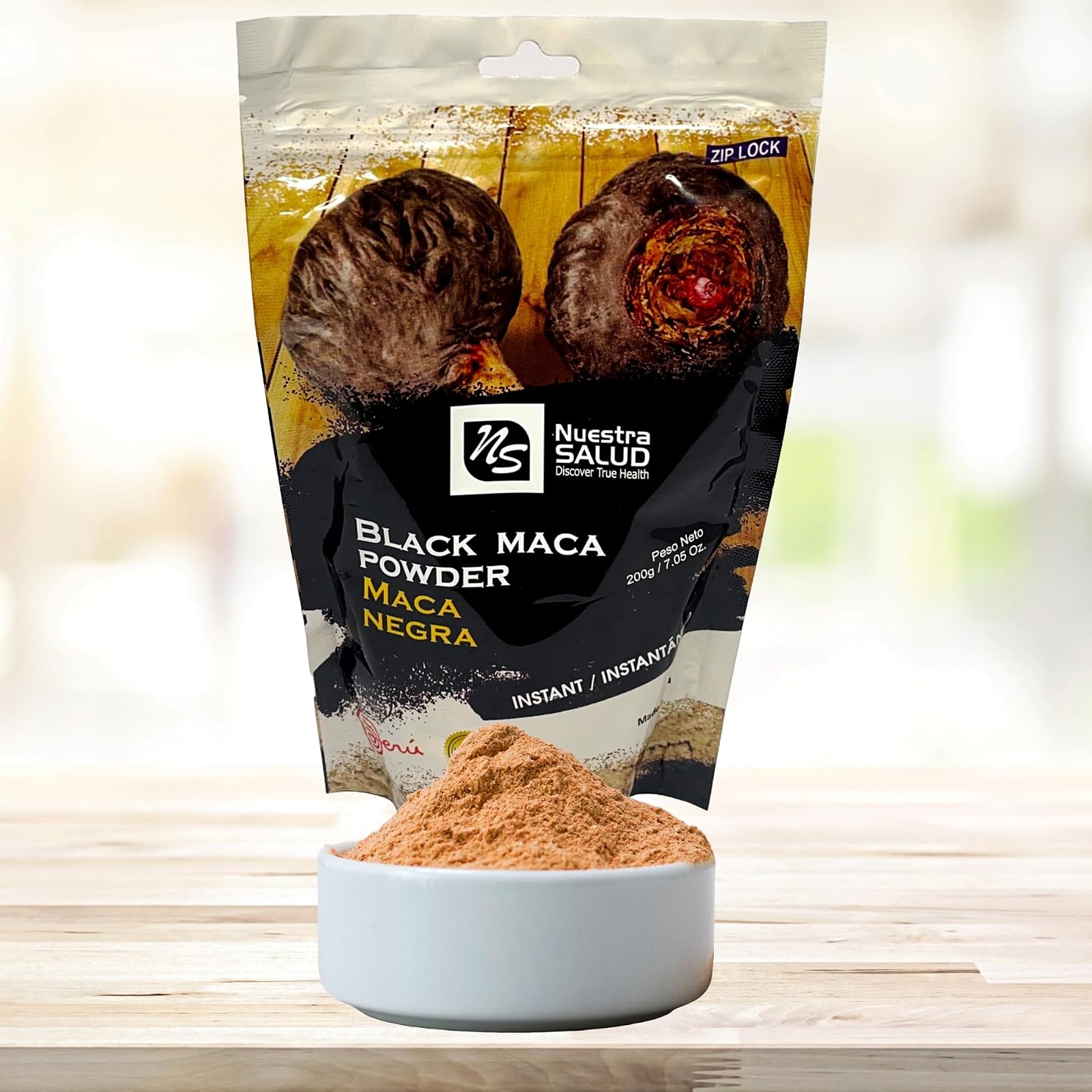 Organic Black Maca Powder for athletes